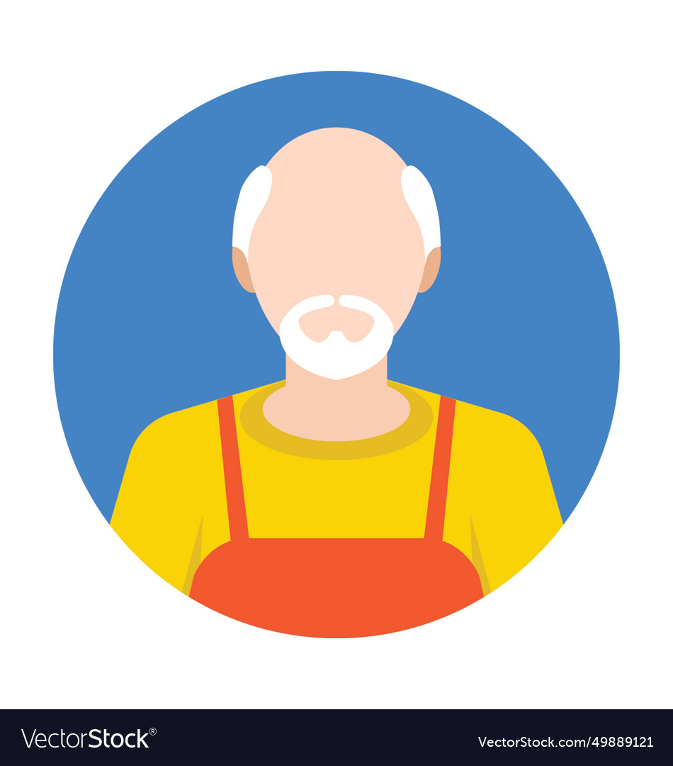 Gardener icon Royalty Free Vector Image - VectorStock