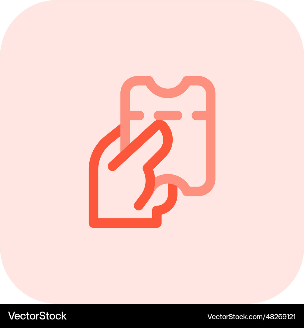 Redeem a voucher to receive a free ticket Vector Image