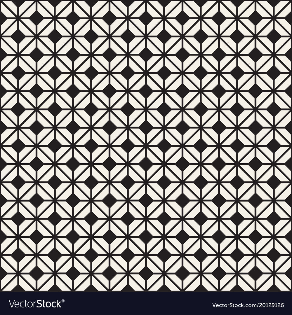 Seamless Lattice Pattern Modern Stylish Royalty Free Vector