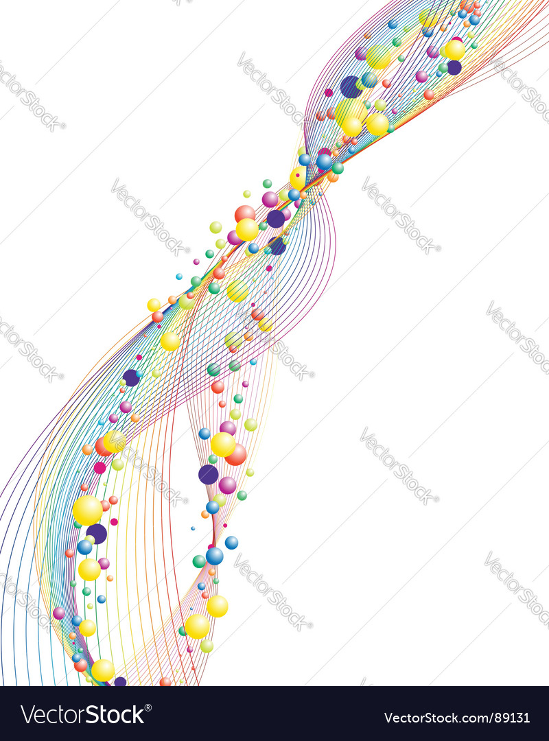 Colourful lines Royalty Free Vector Image - VectorStock