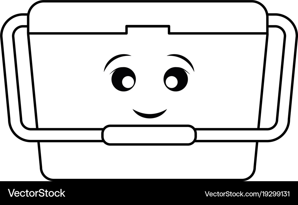 Food cooler icon Royalty Free Vector Image - VectorStock