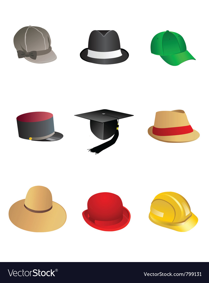 Hats Royalty Free Vector Image - VectorStock
