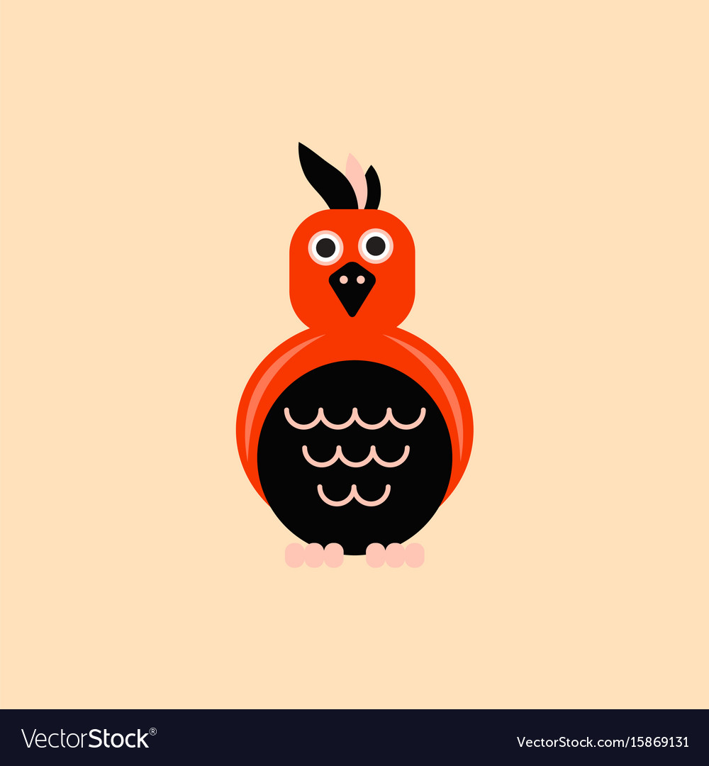Parrot Cockatoo Bird Royalty Free Vector Image