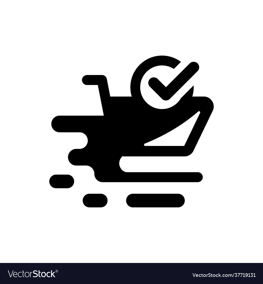 Quick shopping icon Royalty Free Vector Image - VectorStock