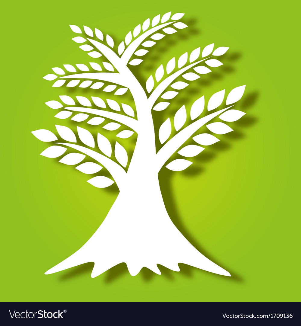 Decorative tree Royalty Free Vector Image - VectorStock