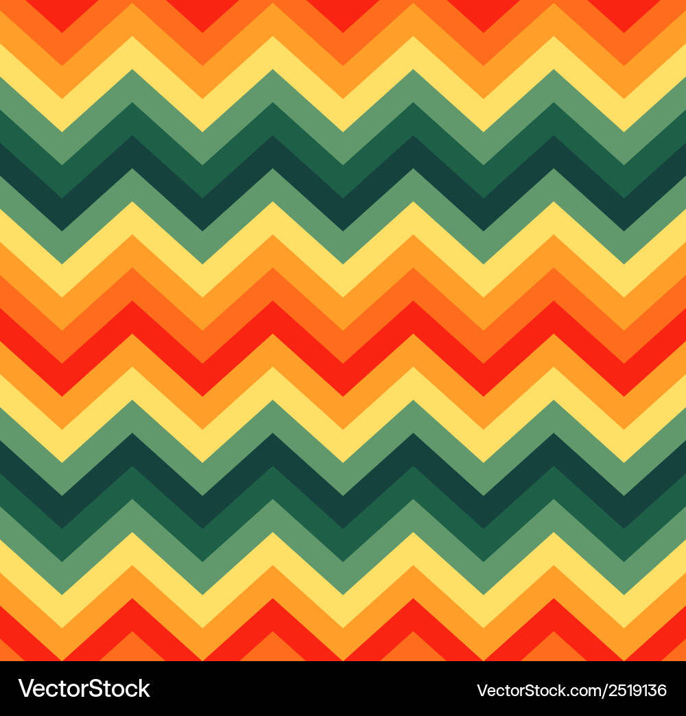 Geometric zigzag seamless pattern Royalty Free Vector Image