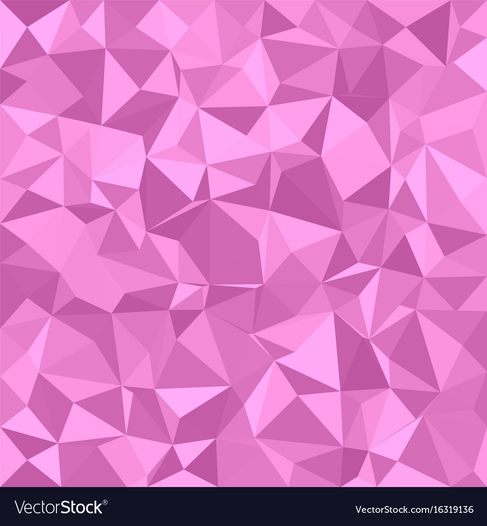 Pink triangle tiled background Royalty Free Vector Image