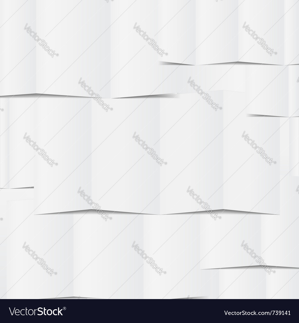 Folded paper background Royalty Free Vector Image