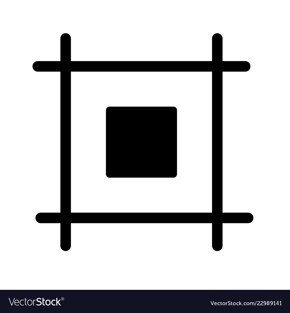Layout icon Royalty Free Vector Image - VectorStock