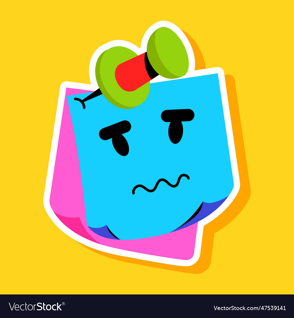 Sticky notes Royalty Free Vector Image - VectorStock