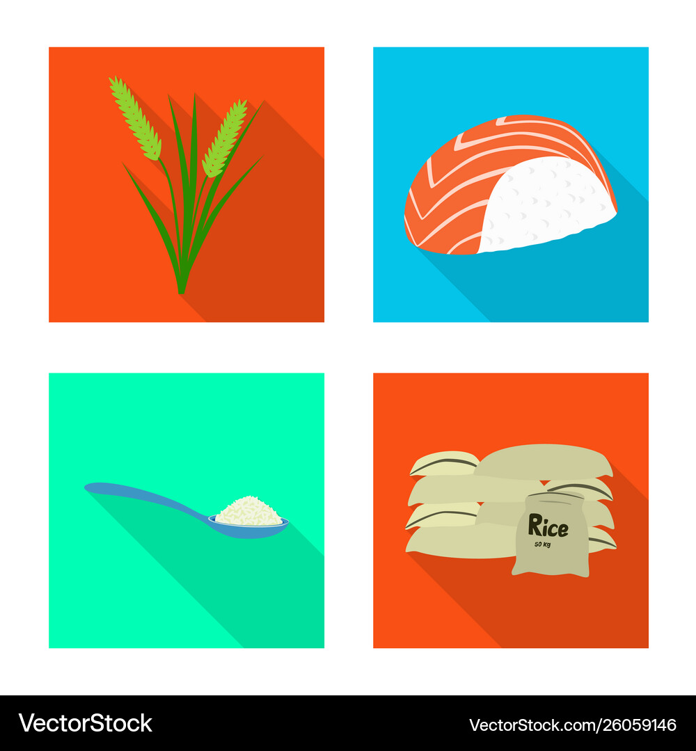 Design raw and agricultural icon set Royalty Free Vector