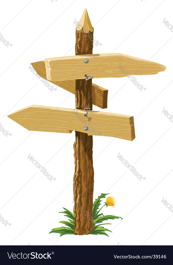 Direction arrows Royalty Free Vector Image - VectorStock