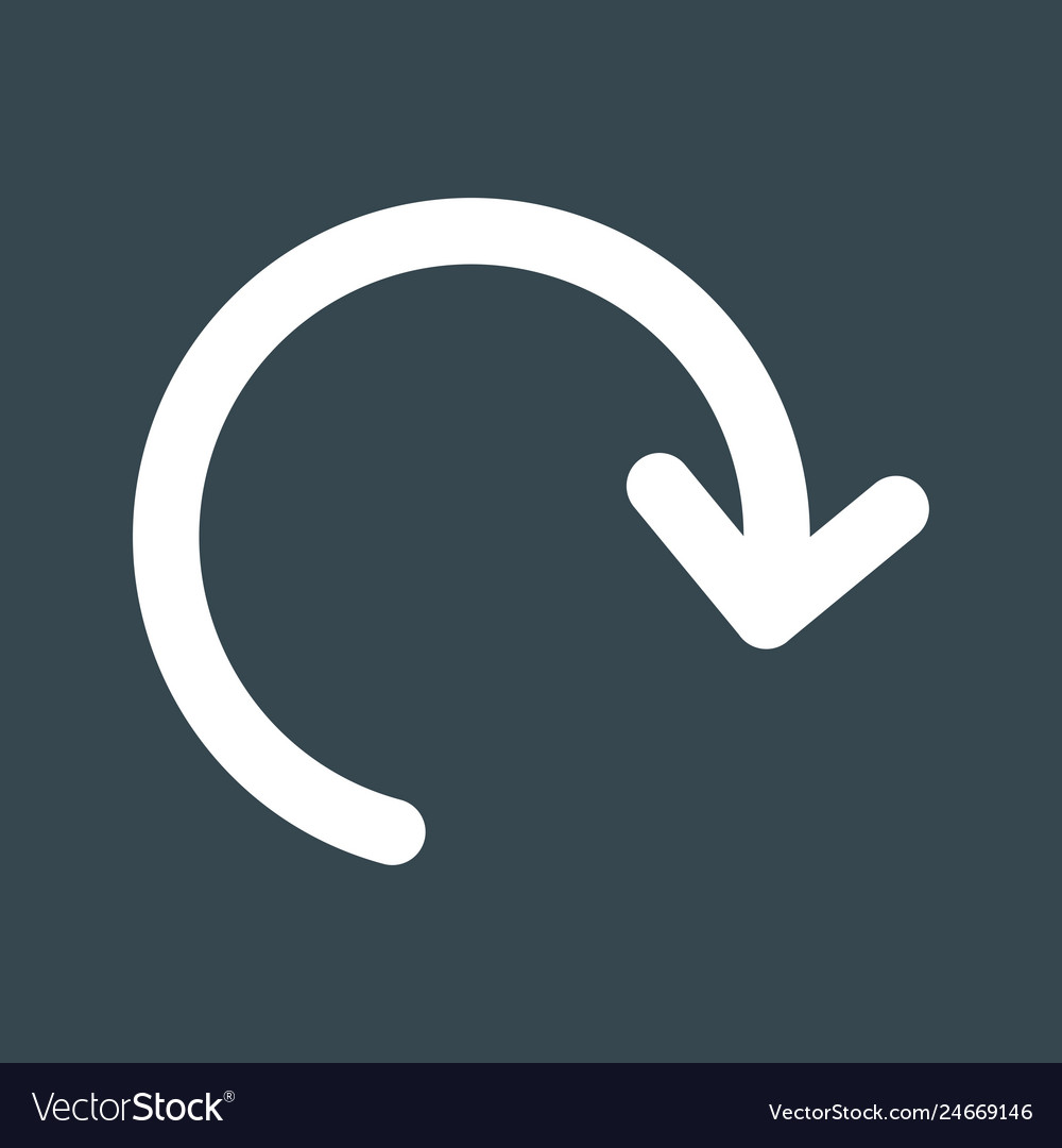 Refresh icon Royalty Free Vector Image - VectorStock