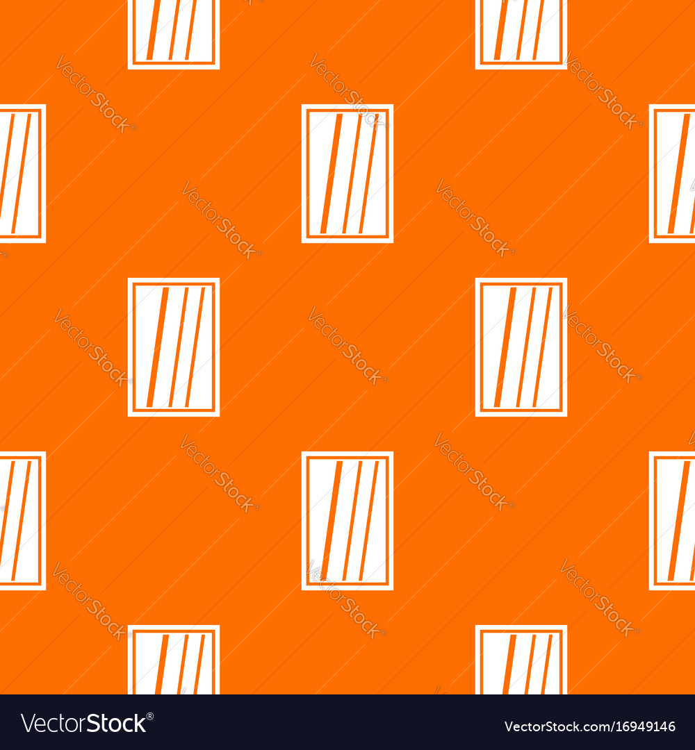 White rectangle window pattern seamless Royalty Free Vector