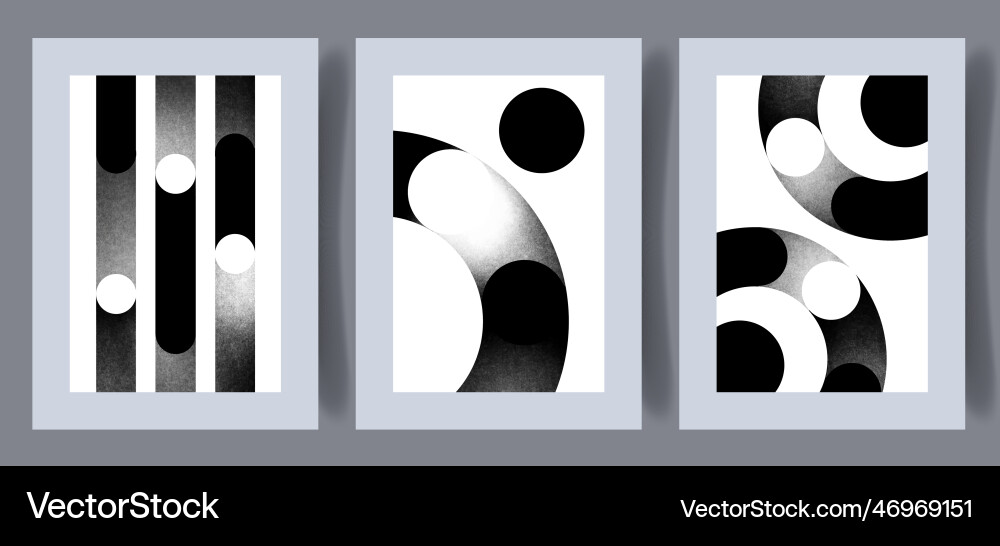 Abstract lines conceptualism wall art print Vector Image