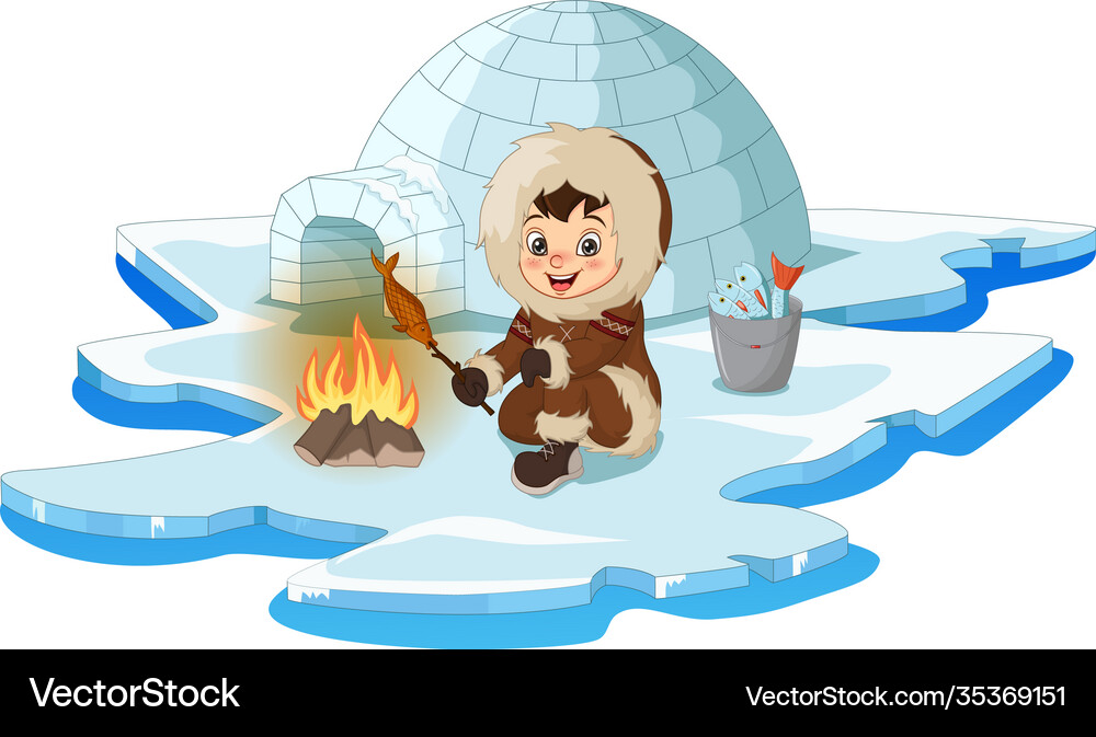 Cartoon Eskimo