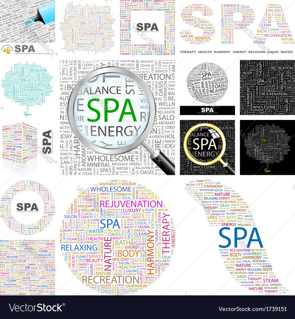 Spa Royalty Free Vector Image - VectorStock