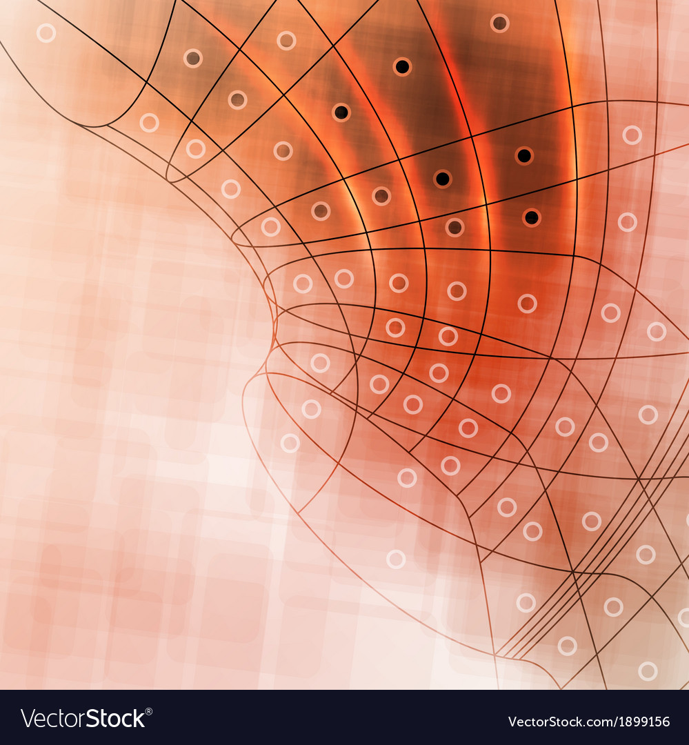 Abstract retro technology technical background Vector Image