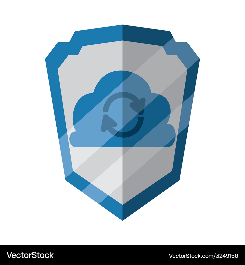 Data security design Royalty Free Vector Image