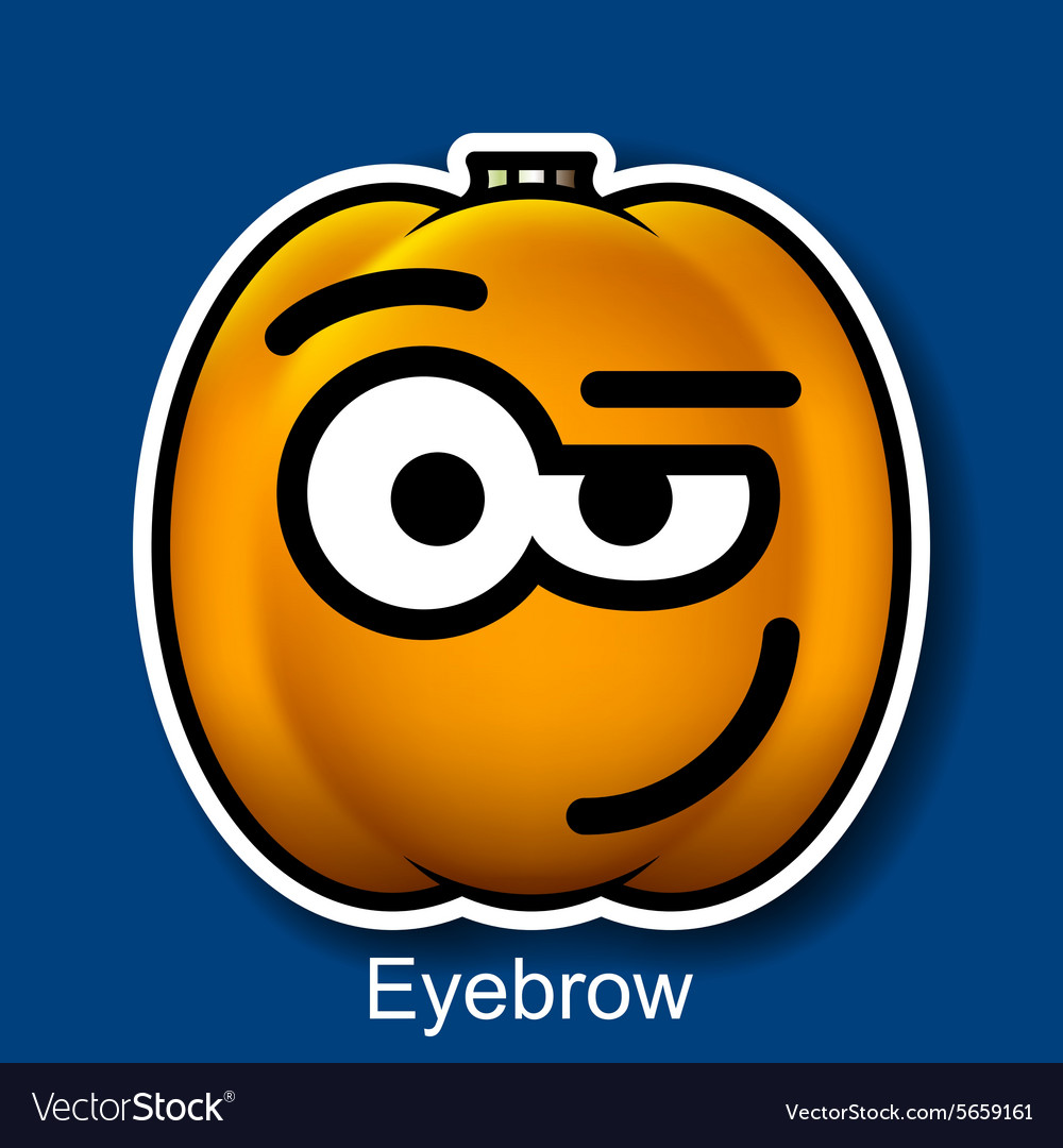 Eyebrow Royalty Free Vector Image - VectorStock