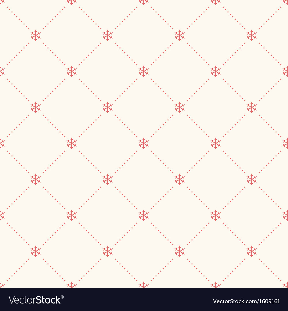 Seamless winter retro pattern Royalty Free Vector Image