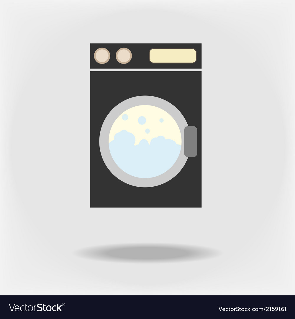 Washing machine Royalty Free Vector Image - VectorStock