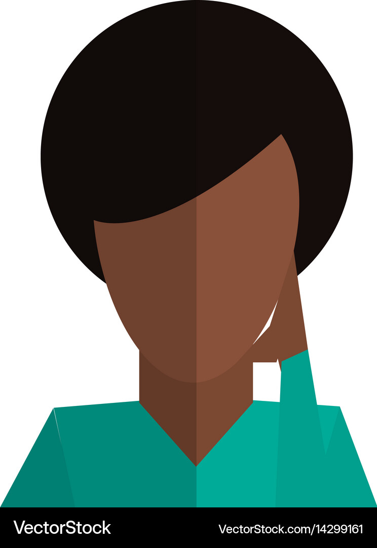 Woman avatar icon Royalty Free Vector Image - VectorStock