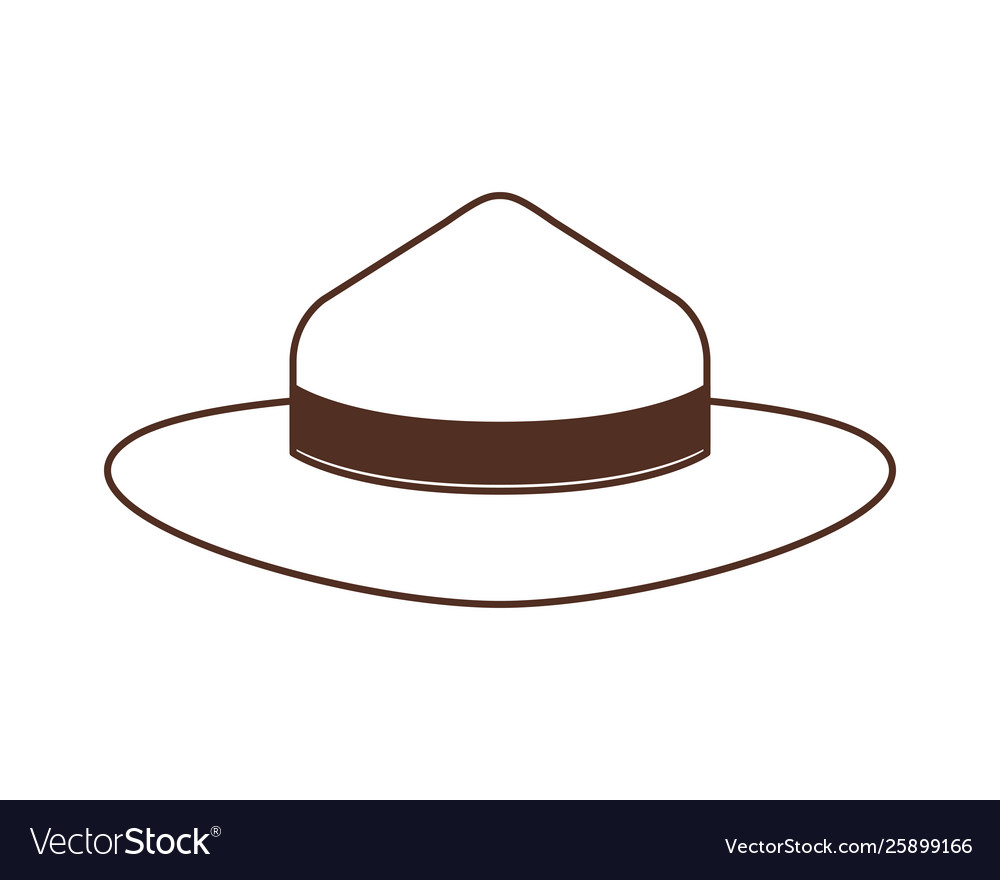 Isolated hat design Royalty Free Vector Image - VectorStock