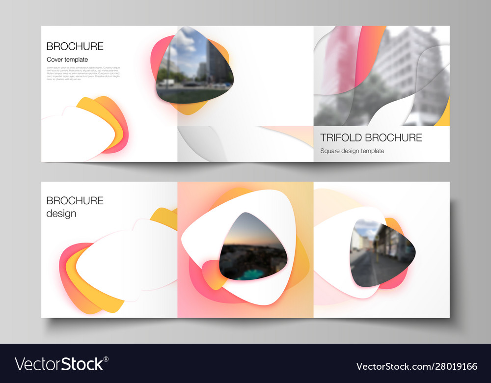 Minimal editable layout square Royalty Free Vector Image