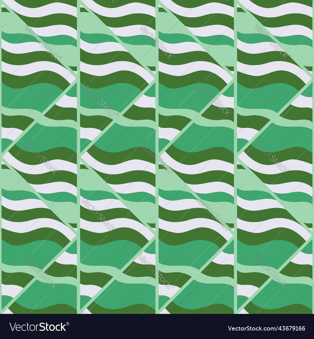 Mosaic seamless pattern decorative patchwork Vector Image