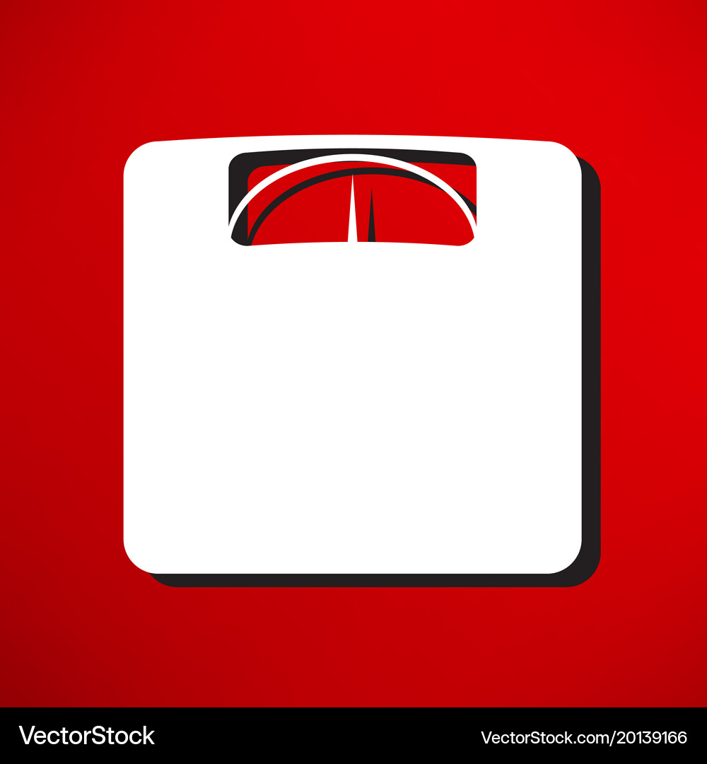 Scale icon Royalty Free Vector Image - VectorStock