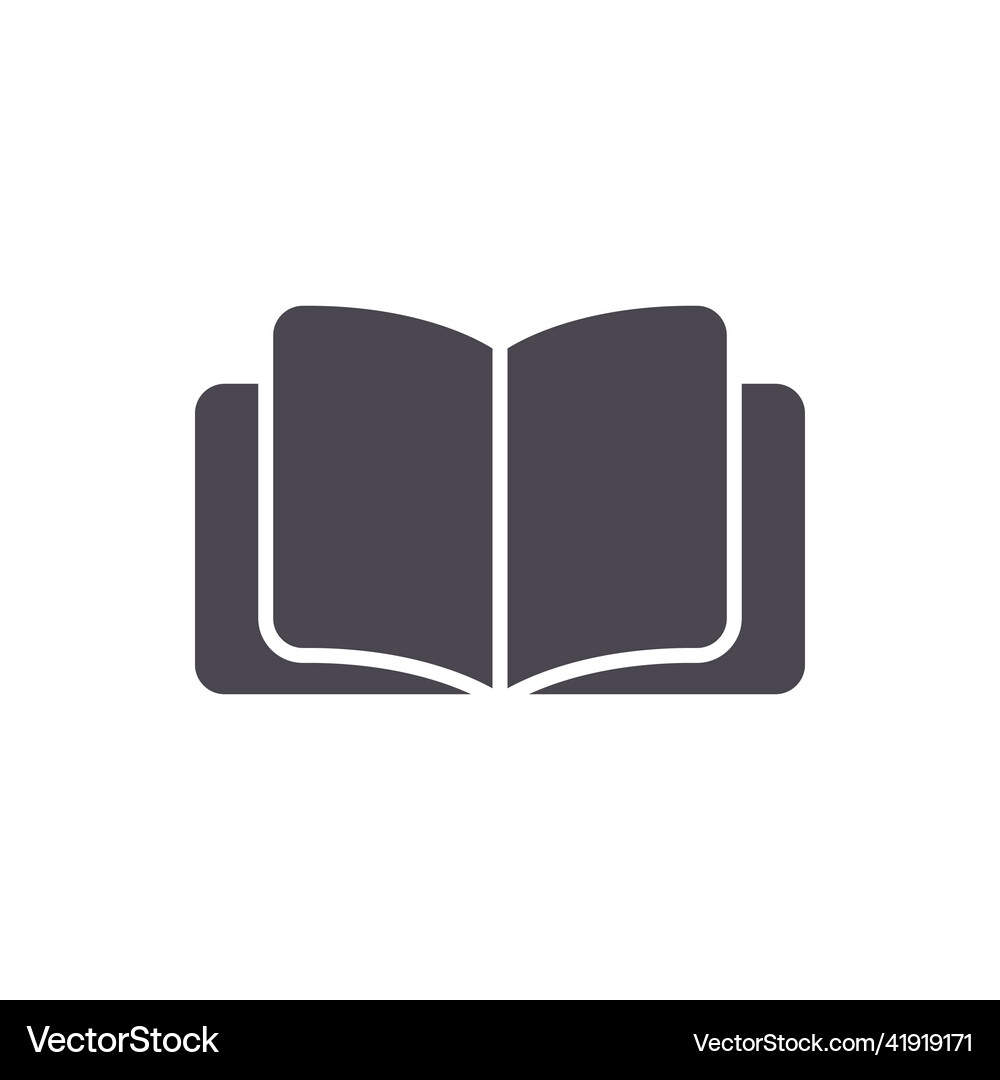 Book icon sign symbol logo Royalty Free Vector Image