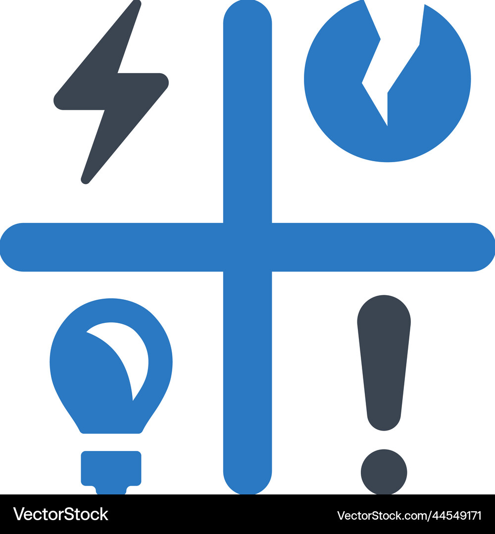 Opportunities analysis icon Royalty Free Vector Image