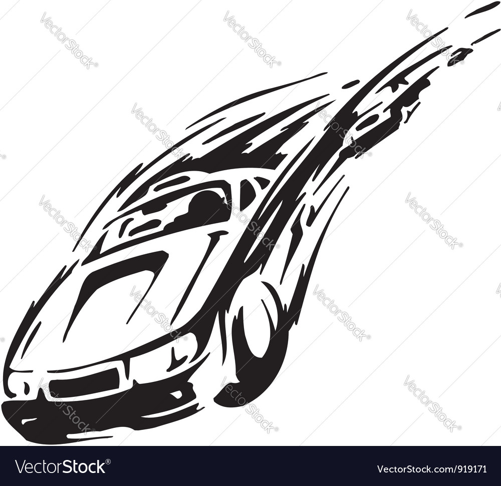 Race car Royalty Free Vector Image - VectorStock
