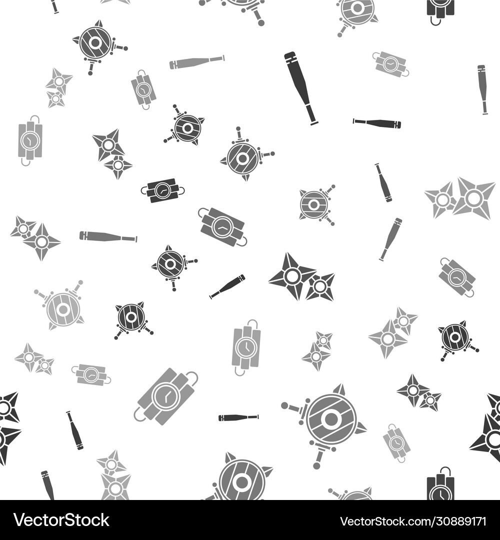 Set baseball bat wooden shield with crossed Vector Image