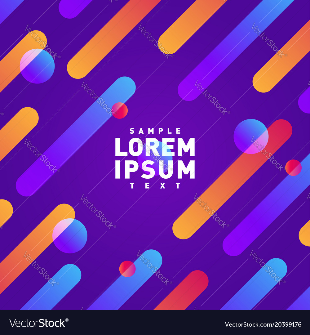 Abstract motion pattern rounded diagonal lines Vector Image