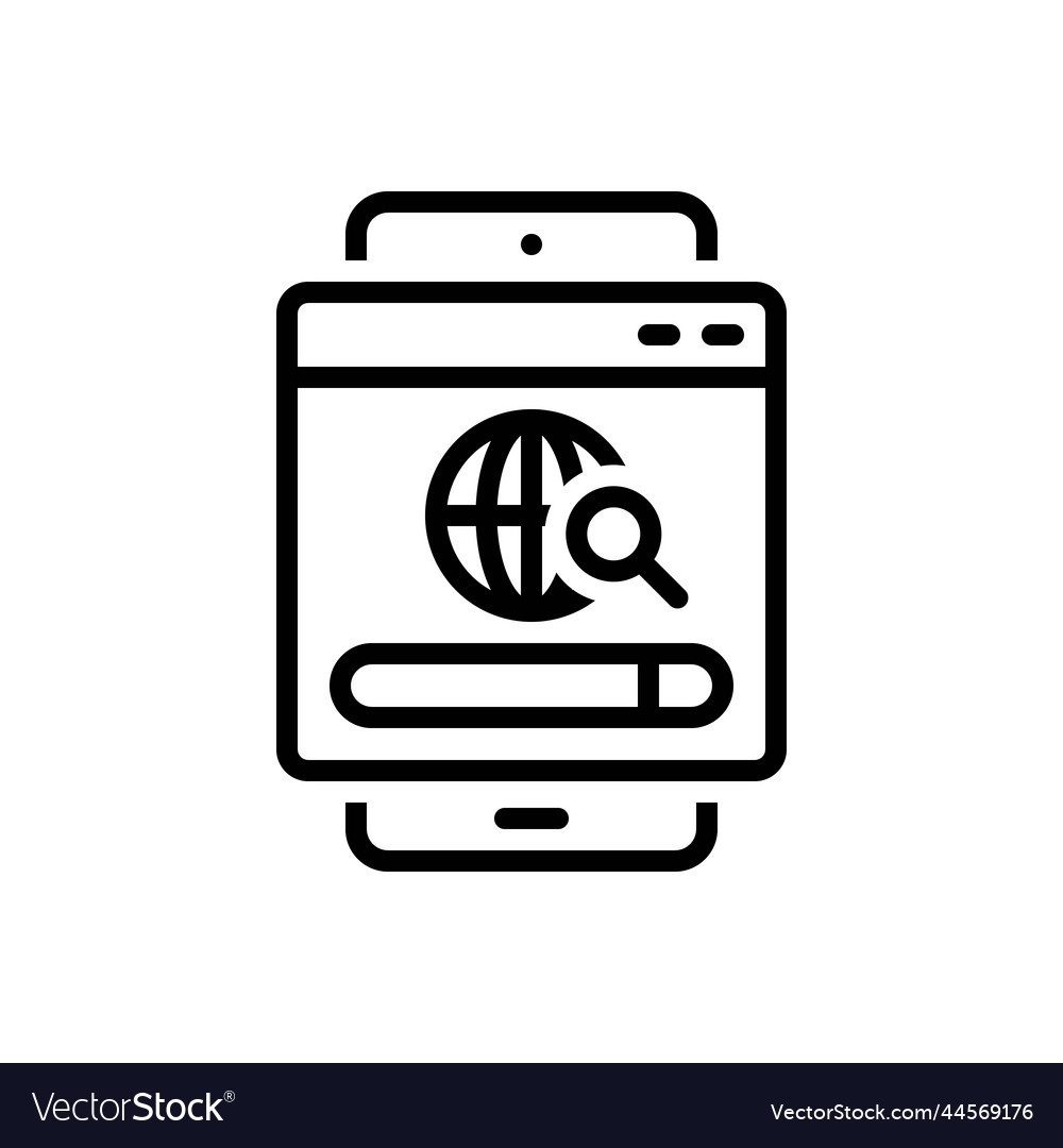Browsing Royalty Free Vector Image - VectorStock