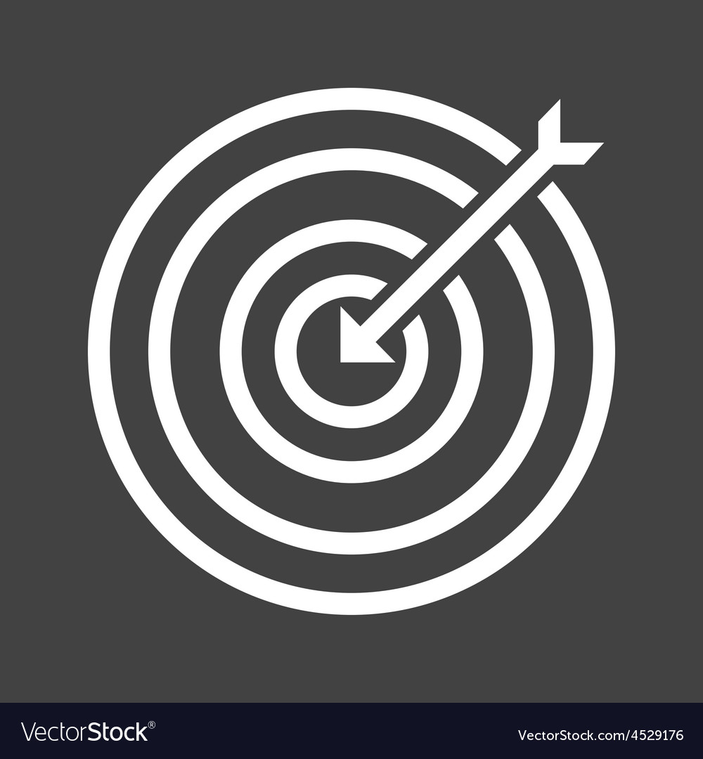 Dartboard Royalty Free Vector Image - VectorStock