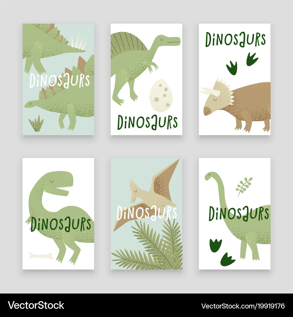 Dinosaurs design tyrannosaurus rex Royalty Free Vector Image