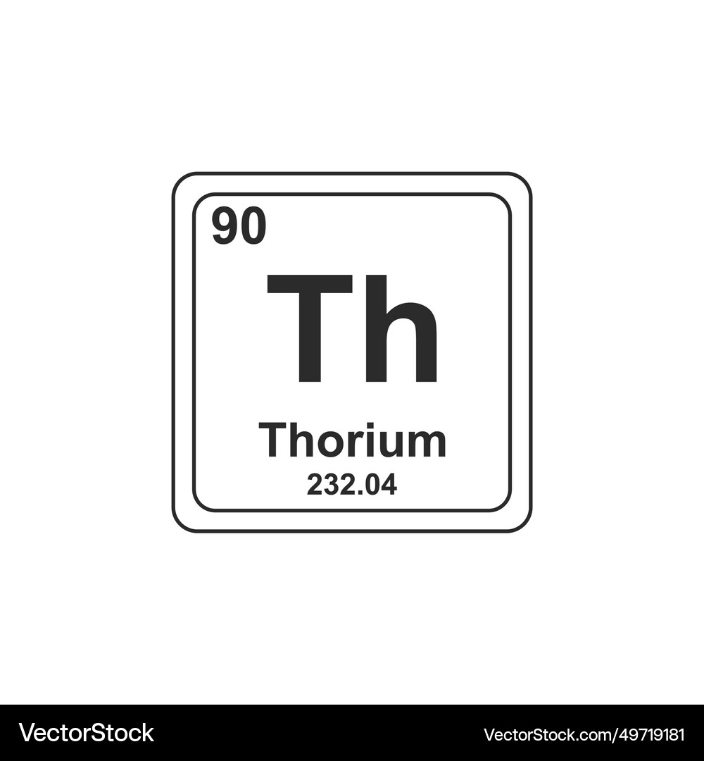Chemical sign and symbol Royalty Free Vector Image