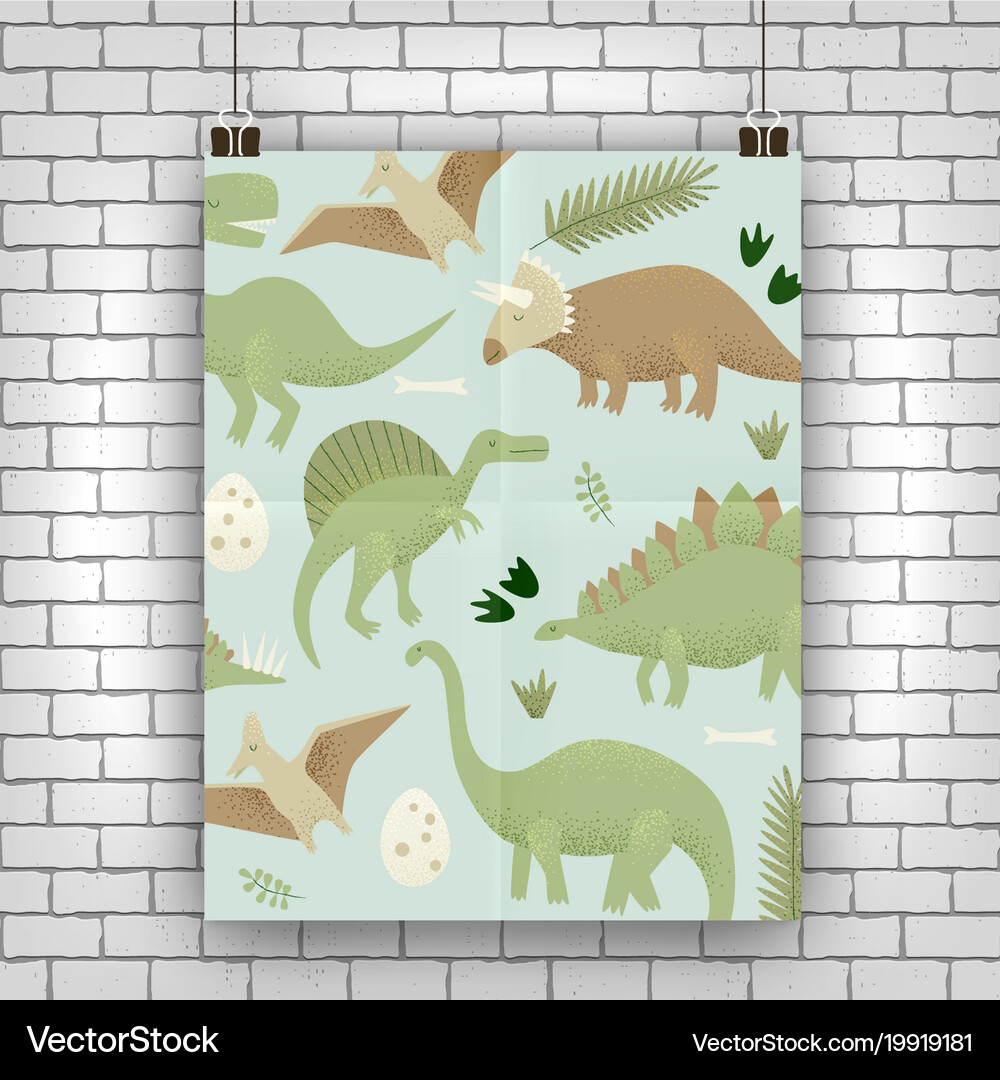 Dinosaurs design tyrannosaurus rex Royalty Free Vector Image