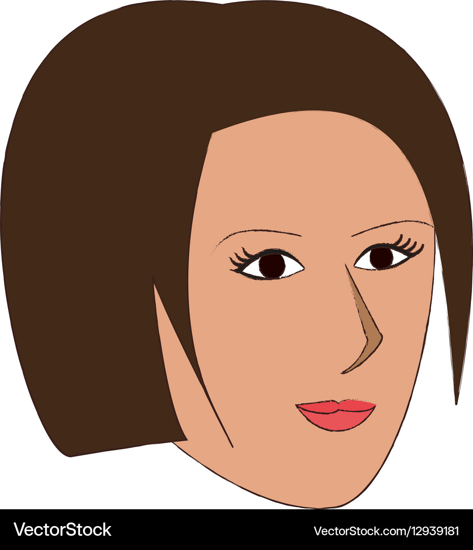Woman cartoon icon Royalty Free Vector Image - VectorStock