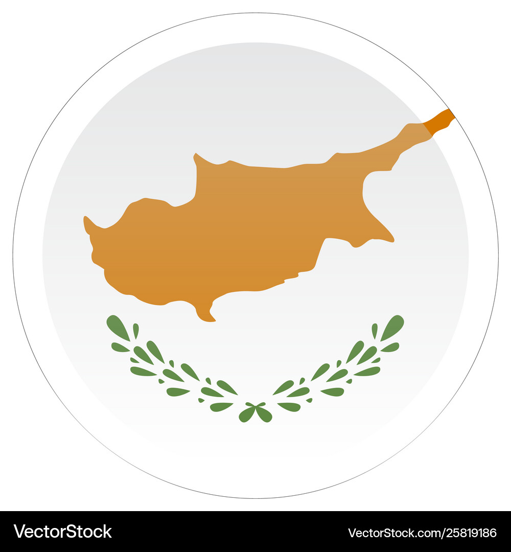 Flag cyprus officially republic Royalty Free Vector Image