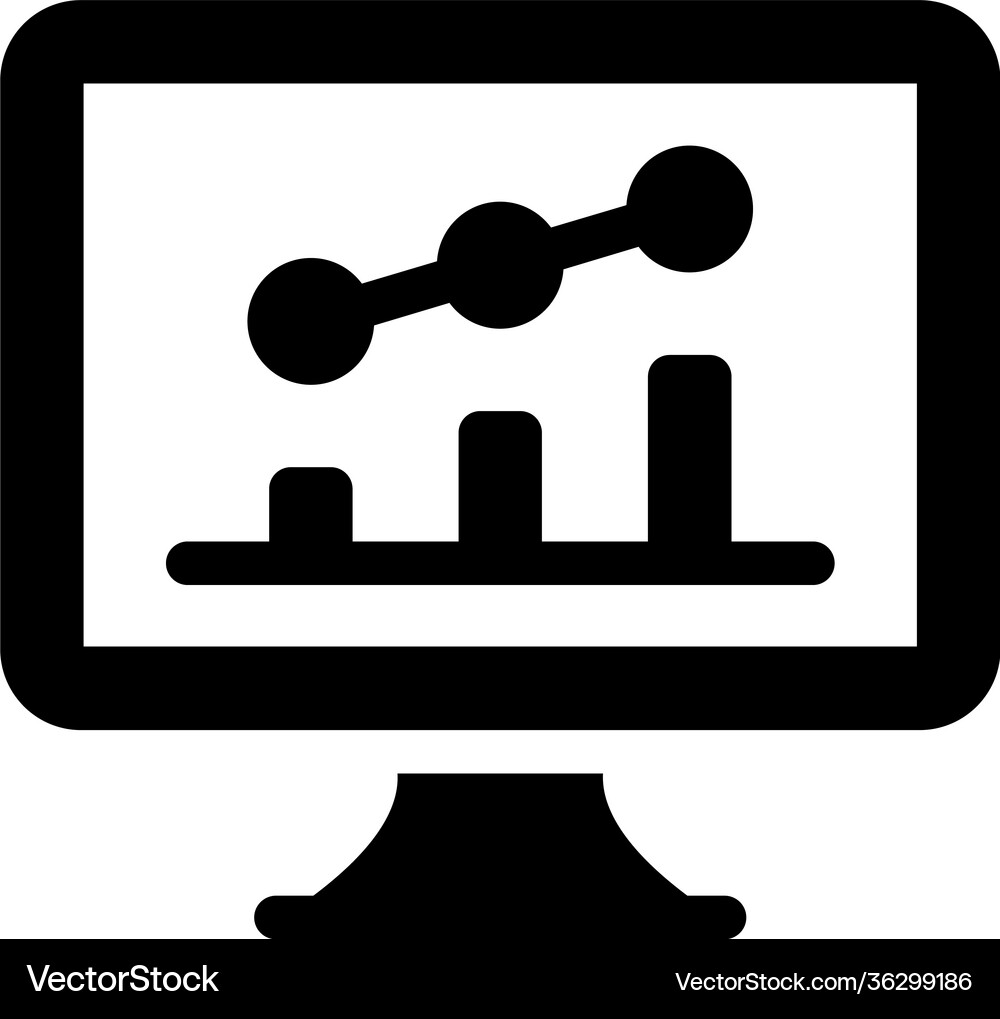 Online Analytics Royalty Free Vector Image Vectorstock