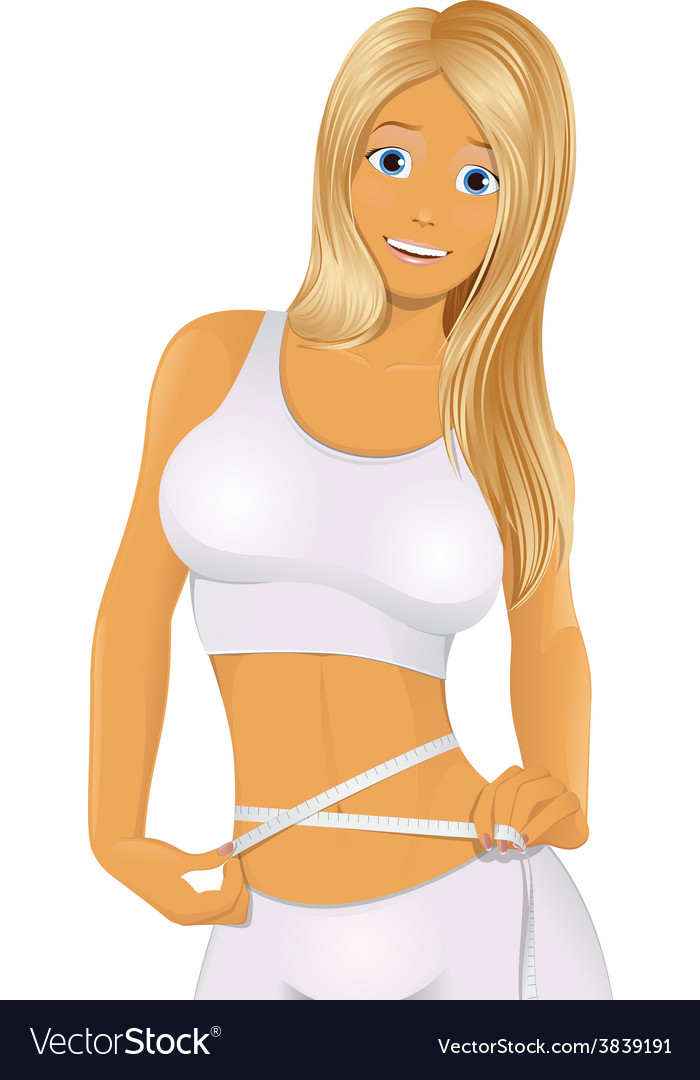 Beautiful sports girl Royalty Free Vector Image Beautiful sports girl Royalty Free Vector Image