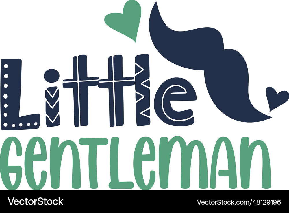 Toddler hand drawn typography poster conceptual Vector Image