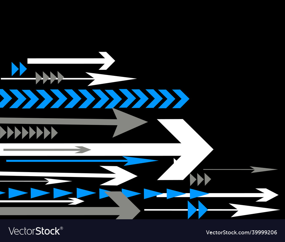 Abstract arrow Royalty Free Vector Image - VectorStock
