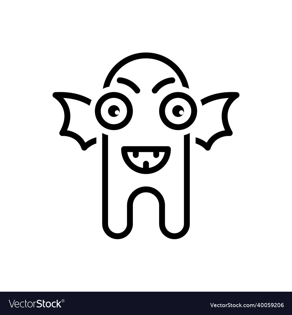 Creature Royalty Free Vector Image - VectorStock