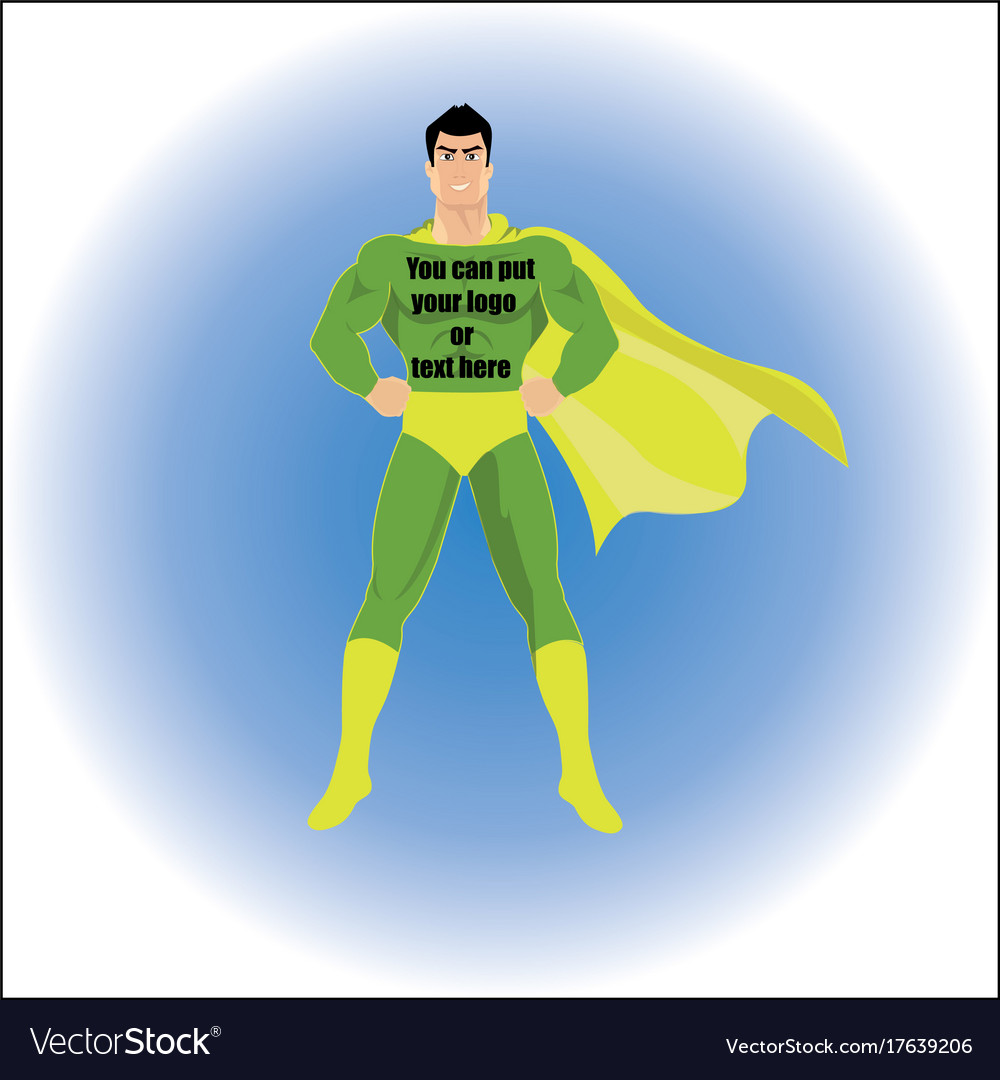 Superhero Royalty Free Vector Image - VectorStock