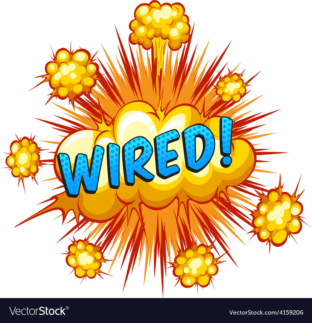 Wired Royalty Free Vector Image - VectorStock